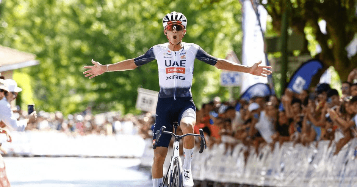 Isaac del Toro brilla en Europa: gana el Circuito de Getxo y sigue ...